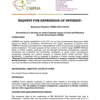 Request for Expression of Interest